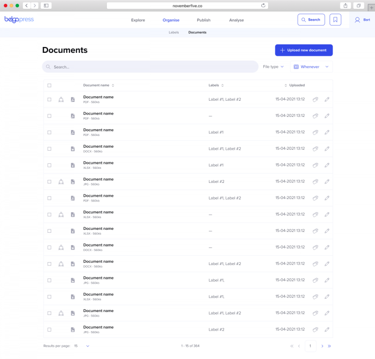 MY DOCUMENTS – Knowledgebase